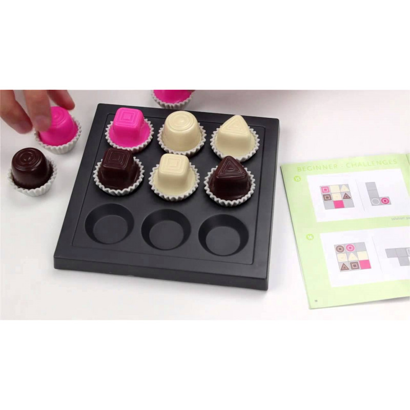 Thinkfun – Chocolate Fix - Juego de Razonamiento Lógico - Engorengo